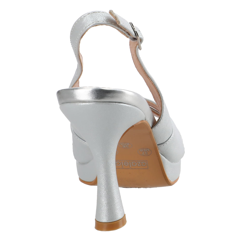 Sandalias Azaleia Reina-182 Plata Marca AZALEIA - Azaleia Perú